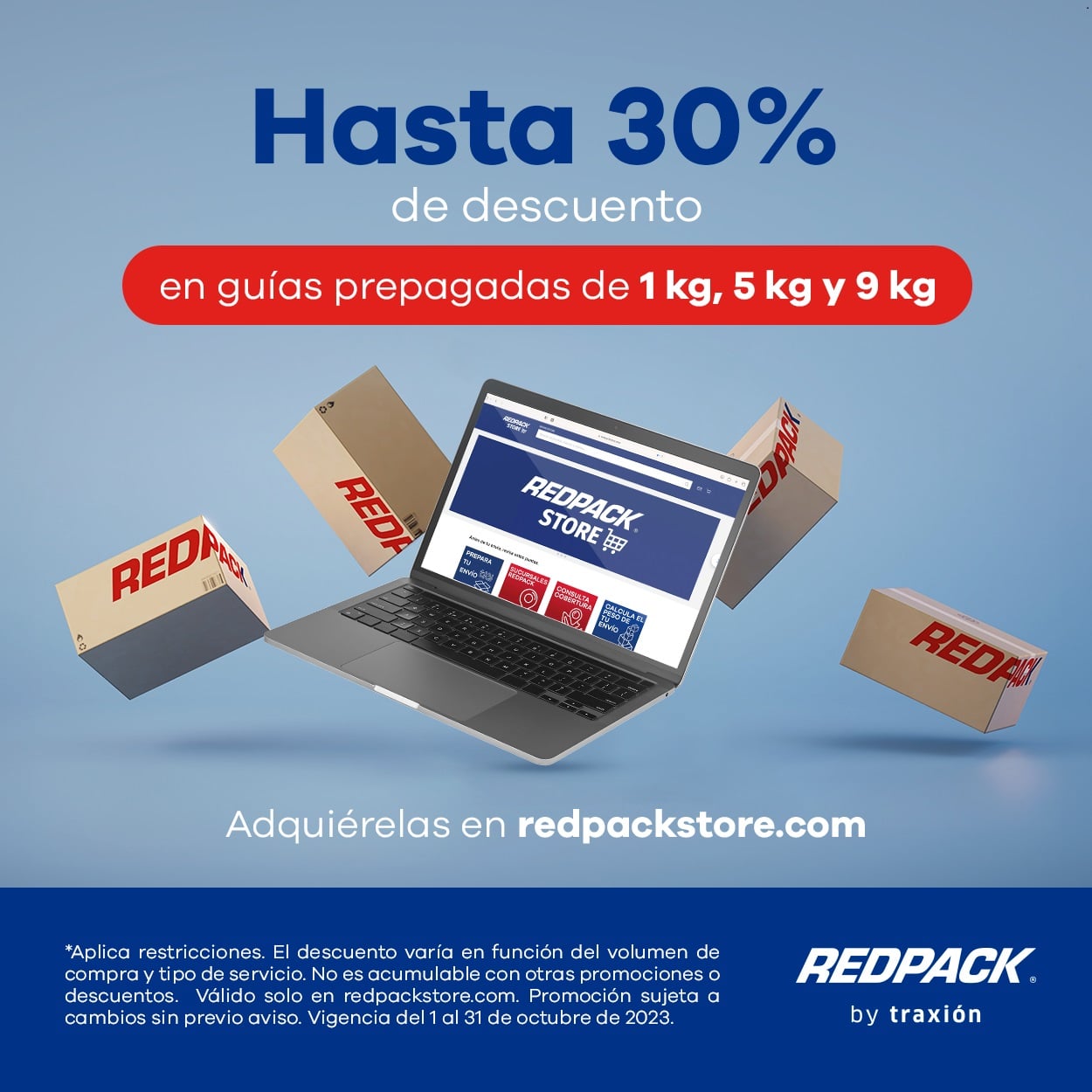 Redpack – Envíos de mensajería y paquetería nacional e internacional